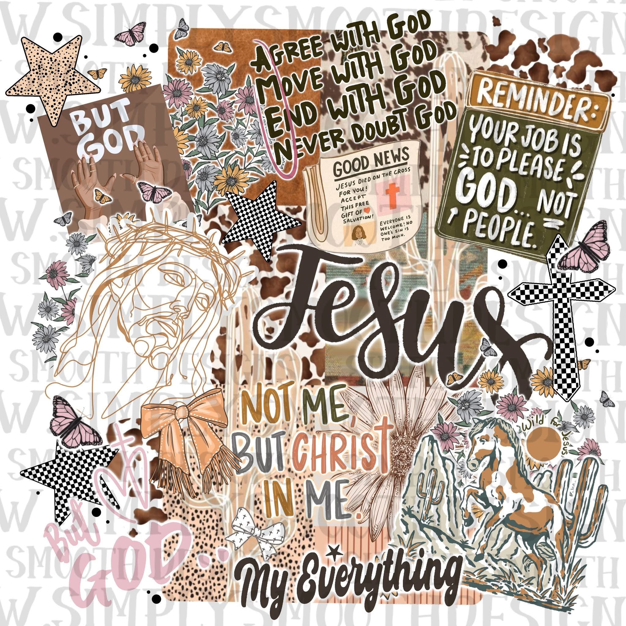Jesus Collage – Simply Smooth Designs