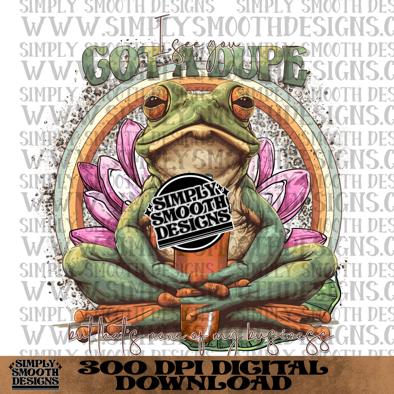 Dupe frog – Simply Smooth Designs