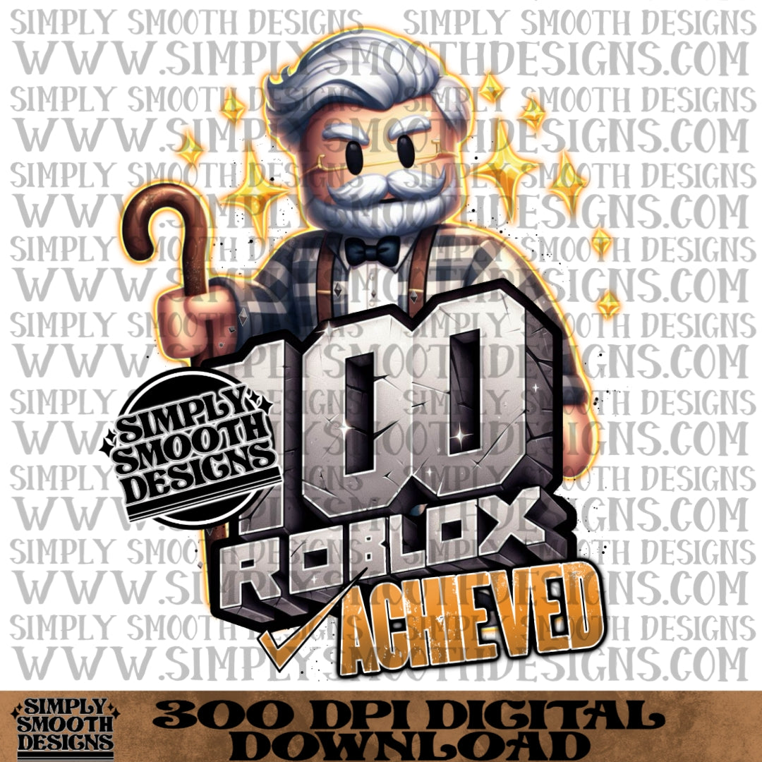 100 Roblox Achieved – Simply Smooth Designs