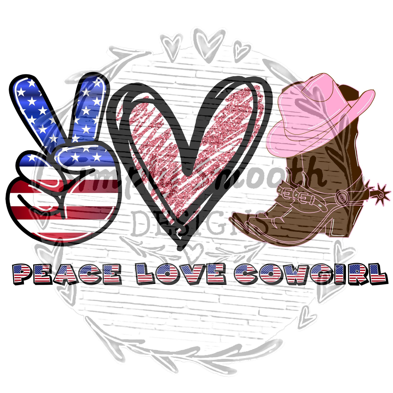 Peace love cowgirl – Simply Smooth Designs